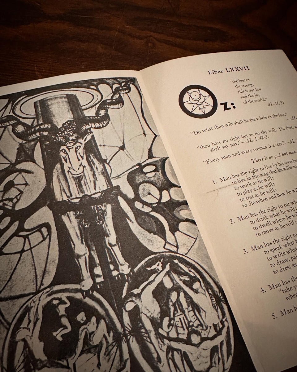 Liber Oz by Aleister Crowley – The Rose Books & Obscurities