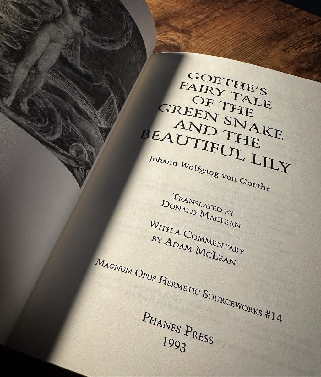 Goethe's Fairy Tale of the Green Snake and the Beautiful Lily – The ...
