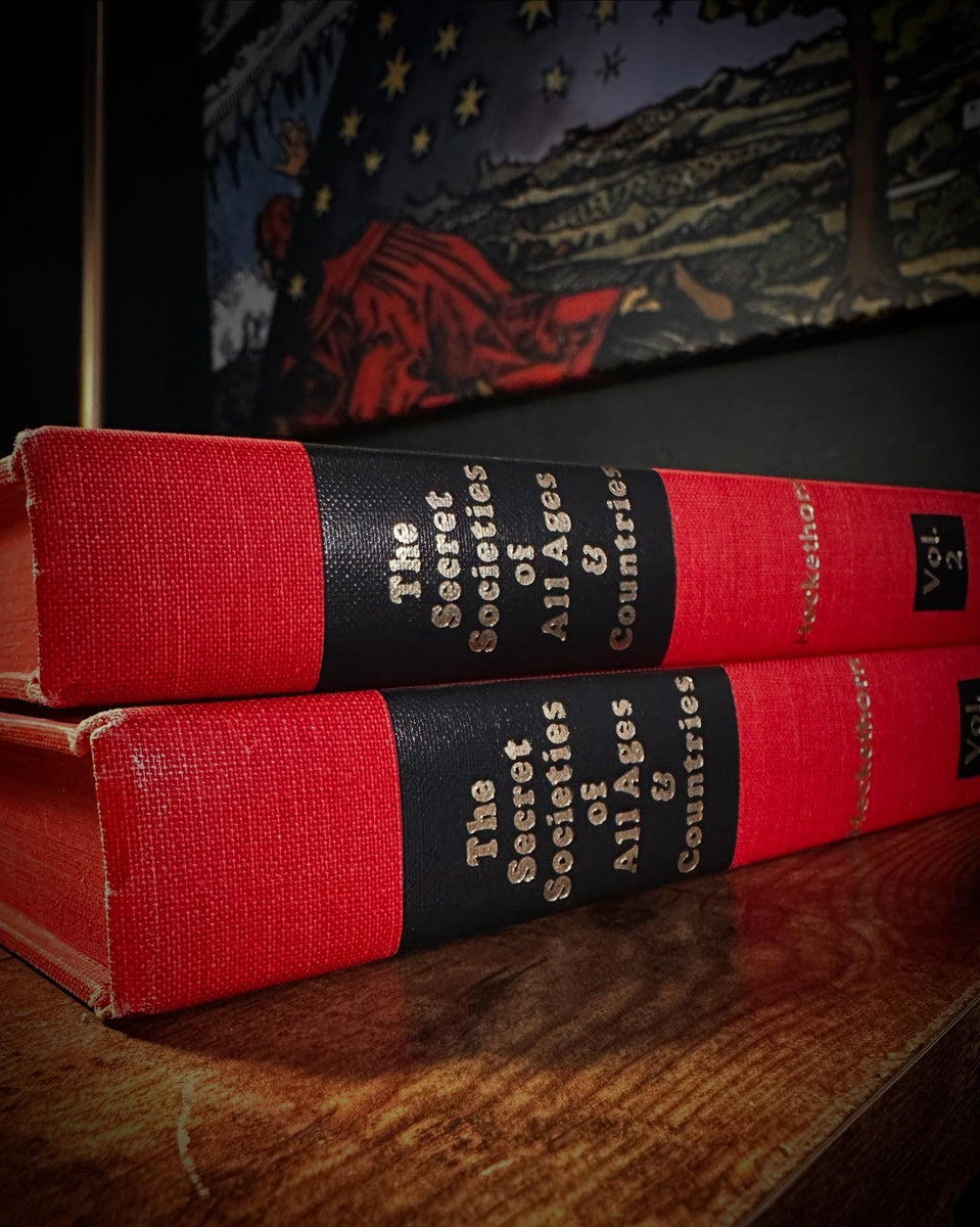 The Secret Societies of All Ages & Countries (with Signed Cabinet Card ...