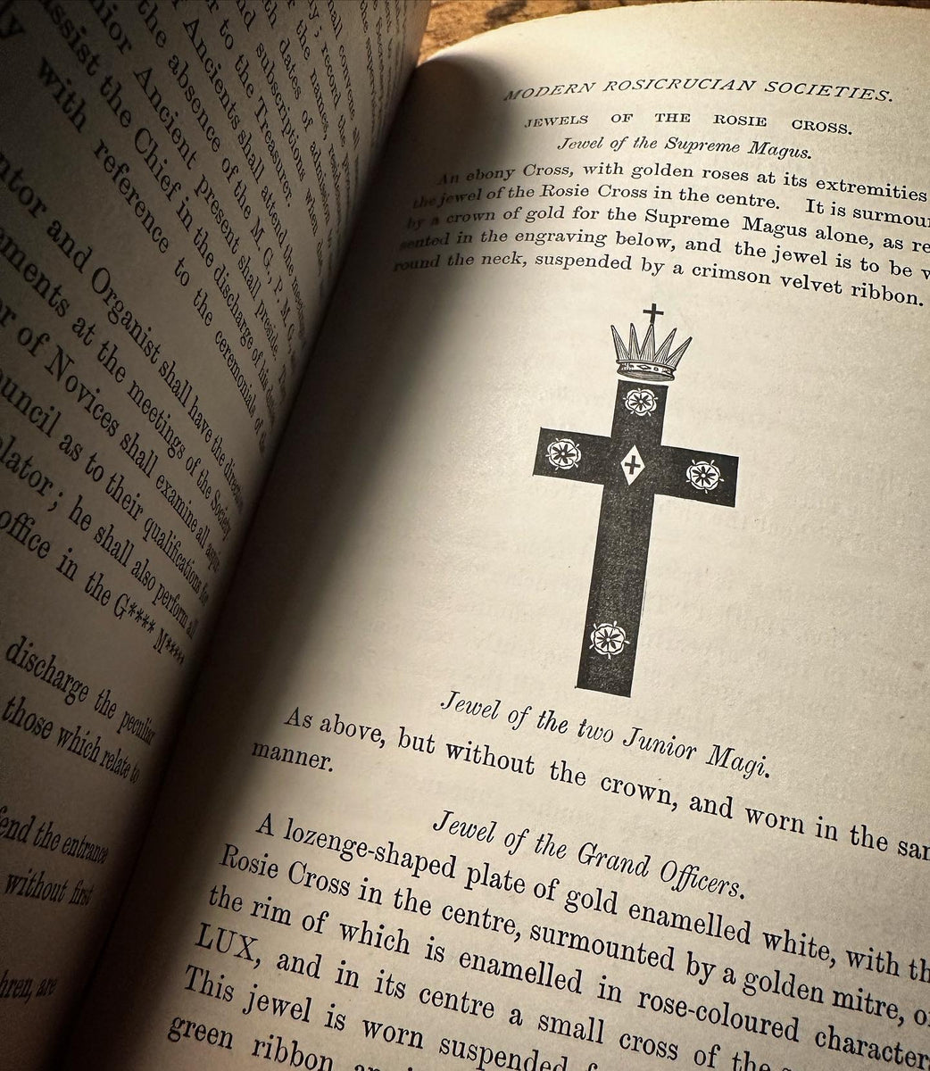 The Real History of the Rosicrucians by A.E. Waite [1887 True First Ed ...