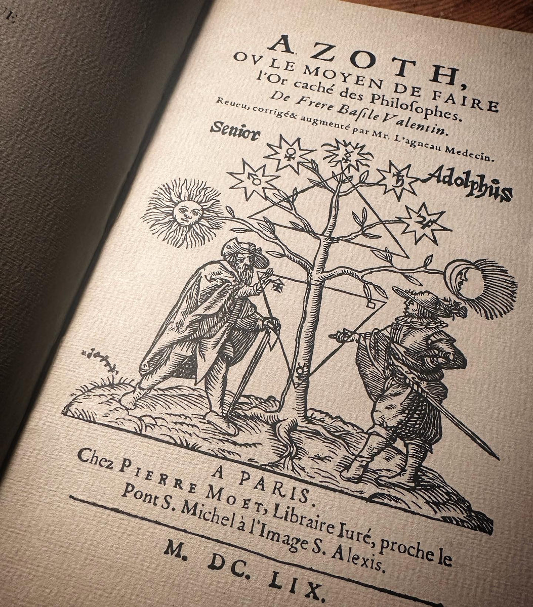 Azoth (Limited Edition Facsimile) by Basil Valentine – The Rose Books ...