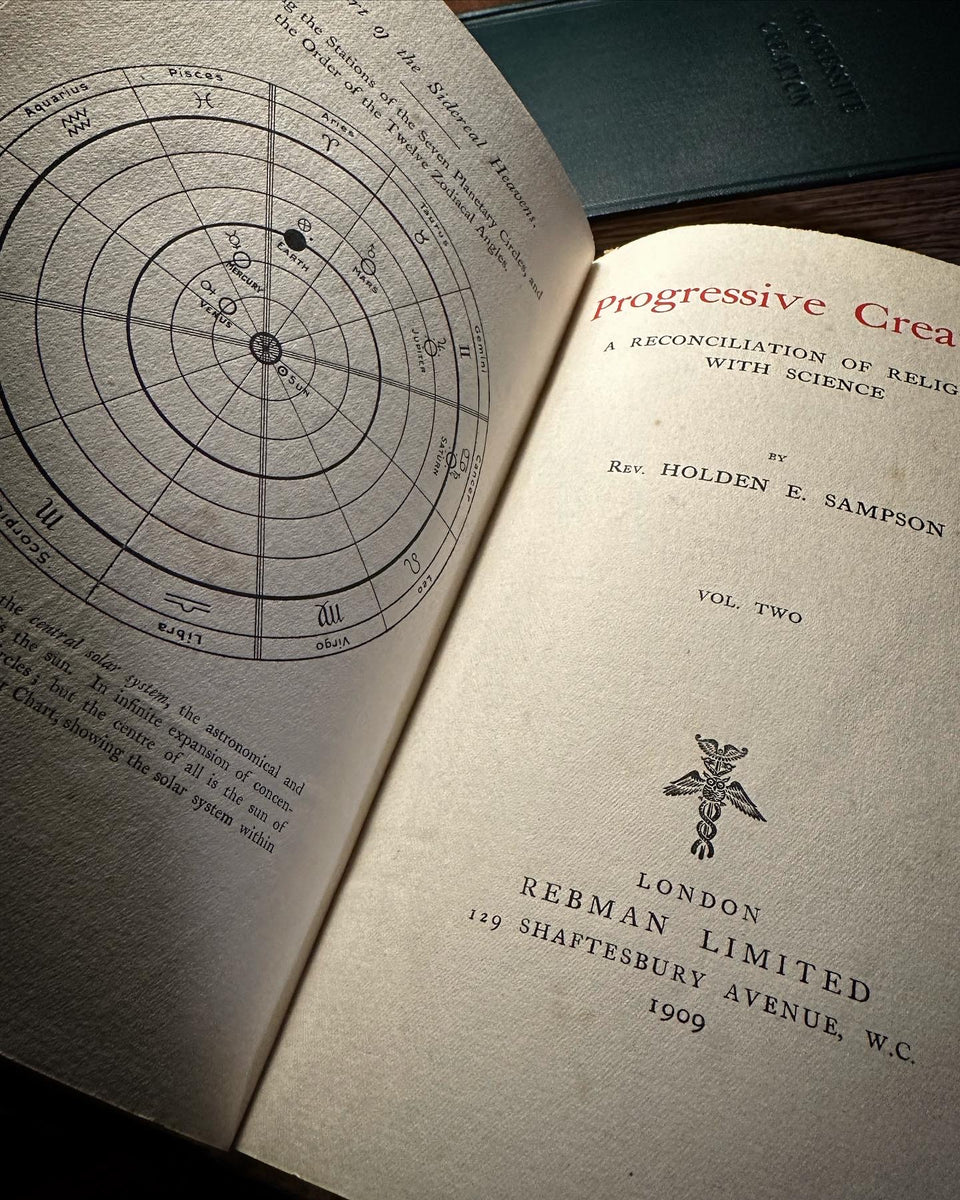 Progressive Creation by H.E. Sampson – The Rose Books & Obscurities