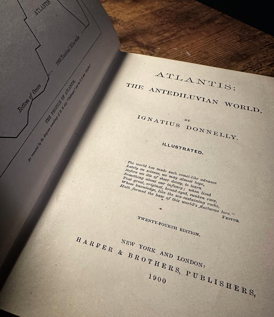 Atlantis The Antediluvian World by Ignatius Donelly – The Rose Books ...