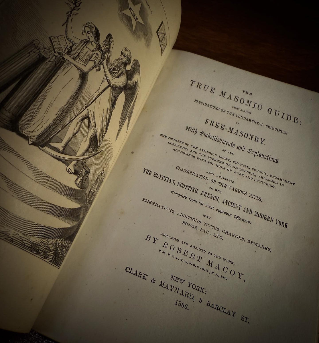 The True Masonic Guide by Robert Macoy – The Rose Books & Obscurities