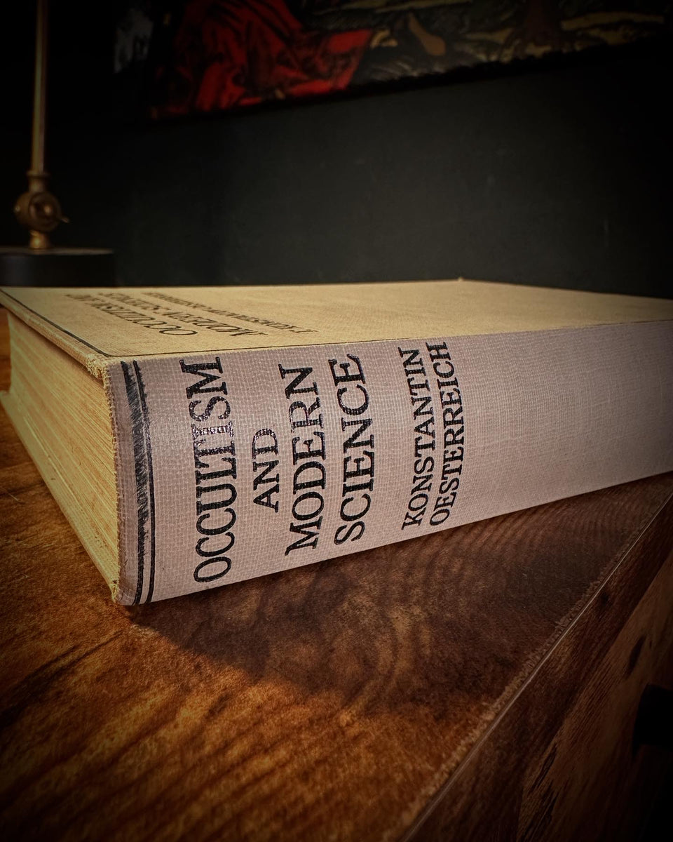 Occultism and Modern Science by T. Konstantin Oesterreich – The Rose ...