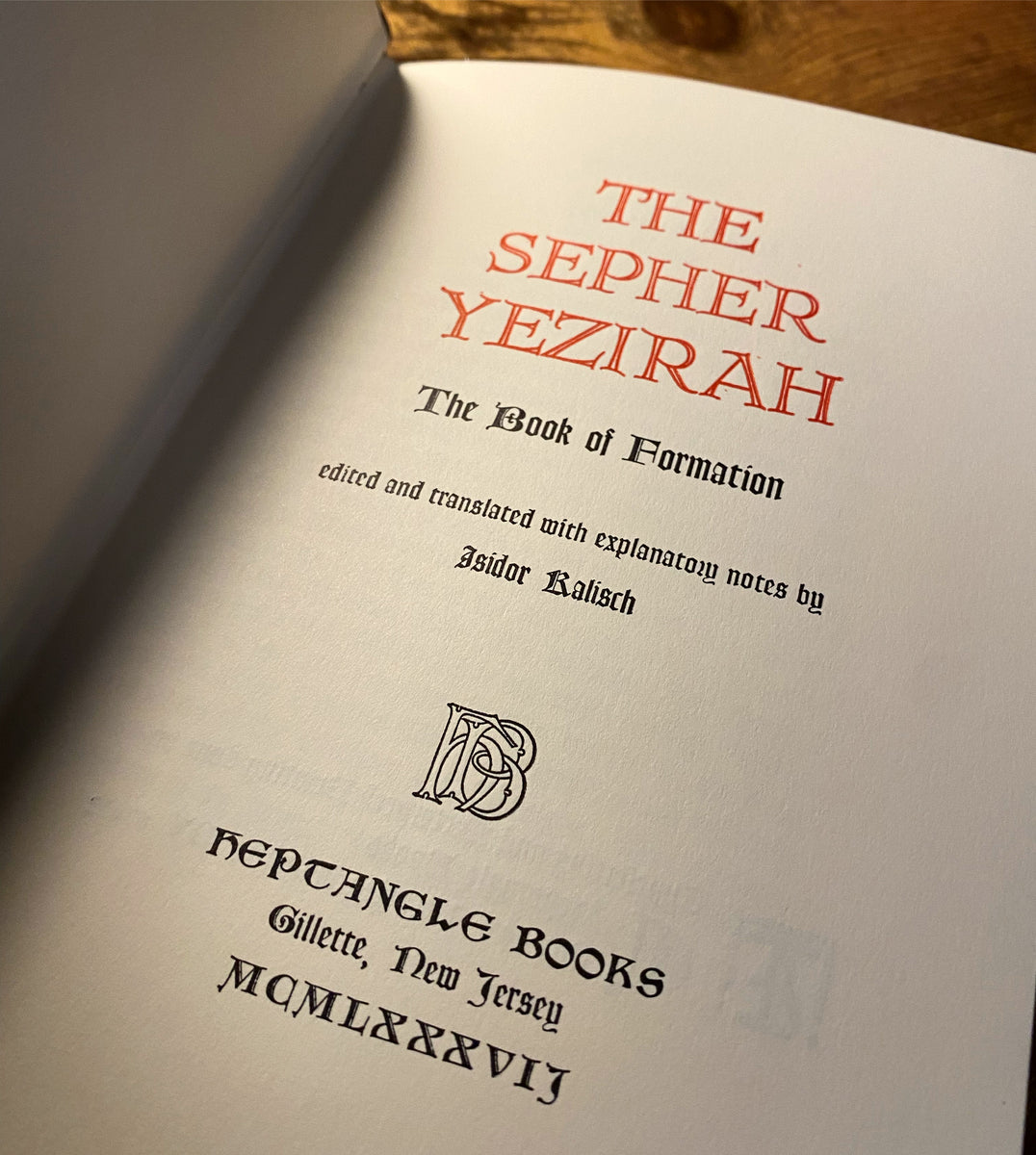 Sepher Yetzirah Heptangle Books – The Rose Books & Obscurities