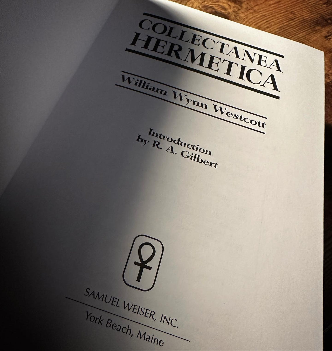 Collectanea Hermetica by Wynn Westcott – The Rose Books & Obscurities