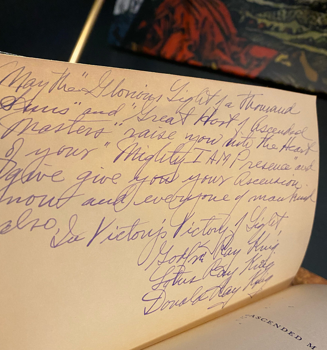 Ascended Master Light 7 by SIGNED Godfrey Ray King – The Rose Books ...