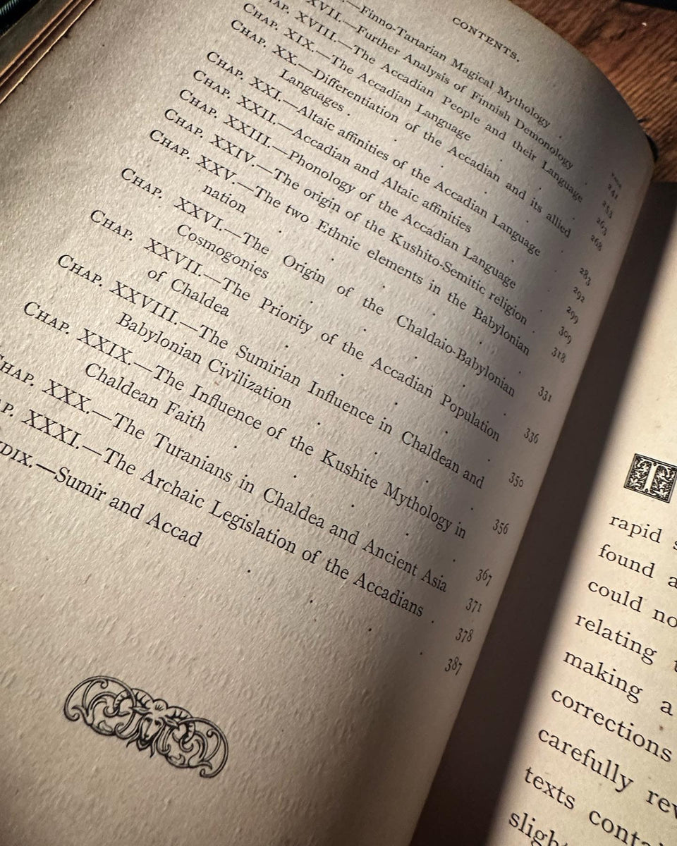 Chaldean Magic by Francois Lenormant – The Rose Books & Obscurities