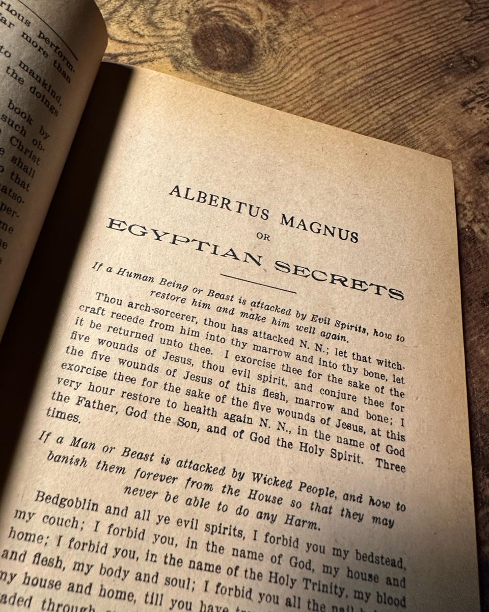 Albertus Magnus Egyptian Secrets – The Rose Books & Obscurities
