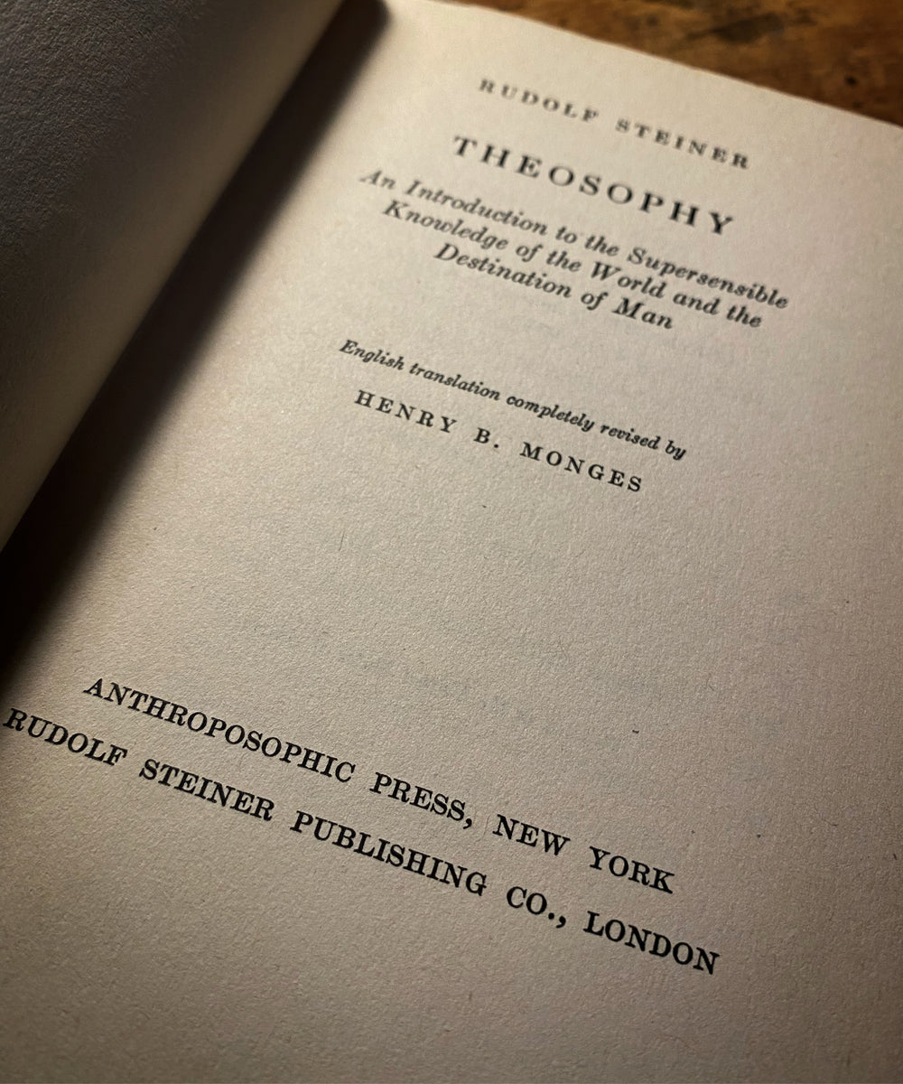 Theosophy by Rudolf Steiner – The Rose Books & Obscurities