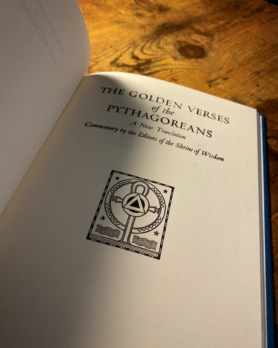 The Golden Verses of Pythagoras – The Rose Books & Obscurities